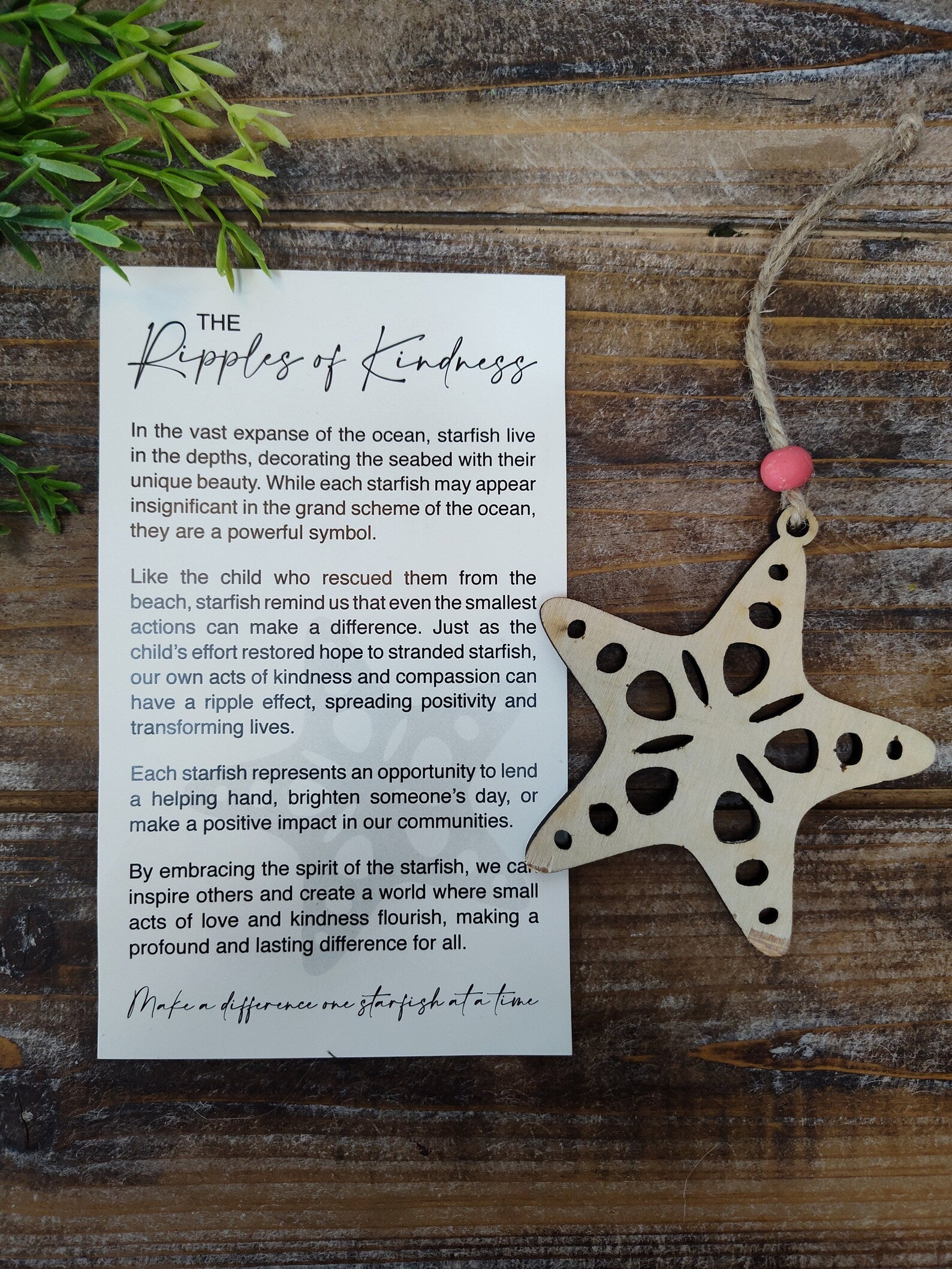 Ripples of Kindness Ornament – Artistic Studio 1010